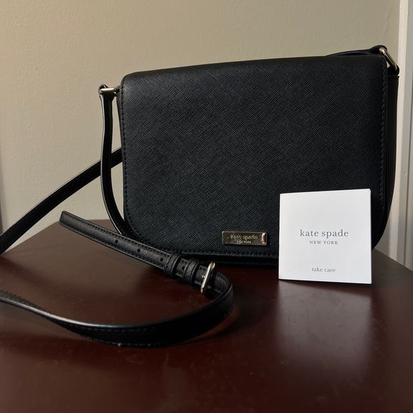 kate spade | Bags | Nwt Kate Spade Lauren Way Carson Crossbody Black ...